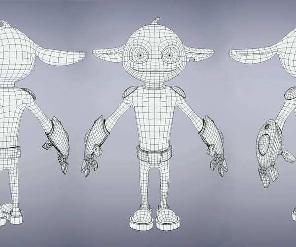 ArtStation - Alien Character | Full Rig | Resources