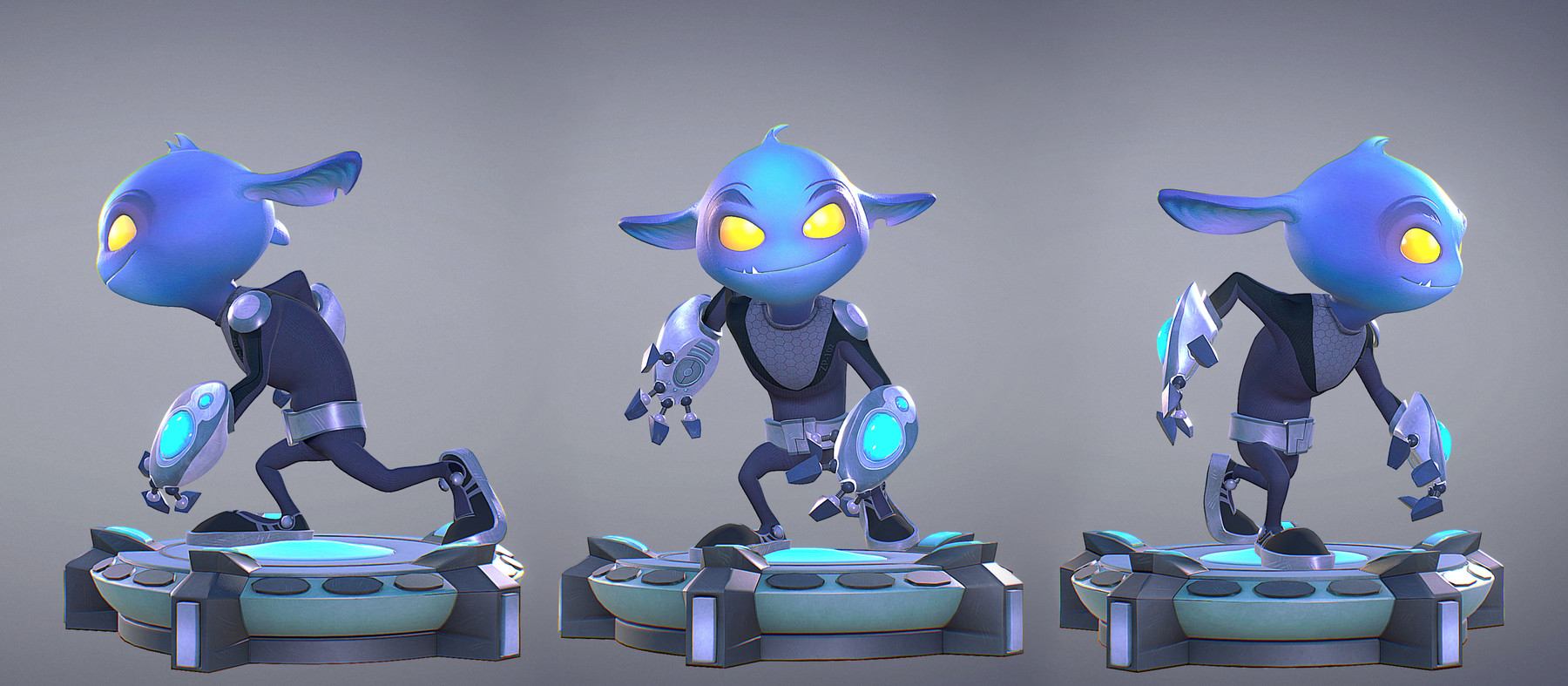 ArtStation - Alien Character | A-pose | Game Assets