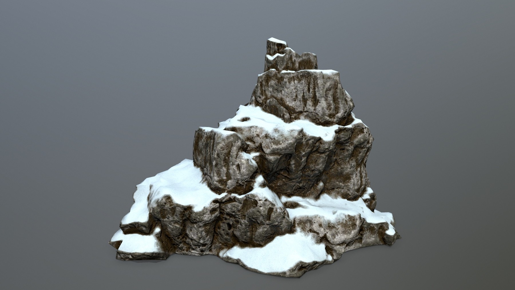 ArtStation - snow rocks | Game Assets