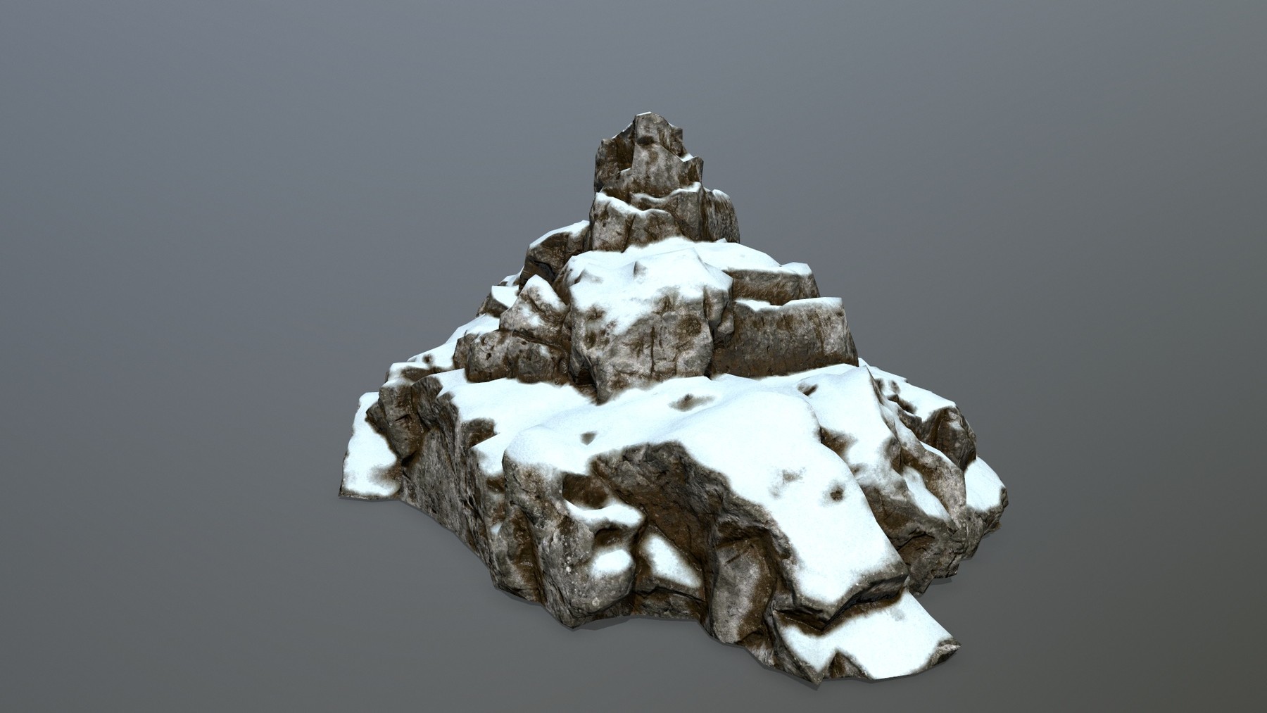 ArtStation - snow rocks | Game Assets