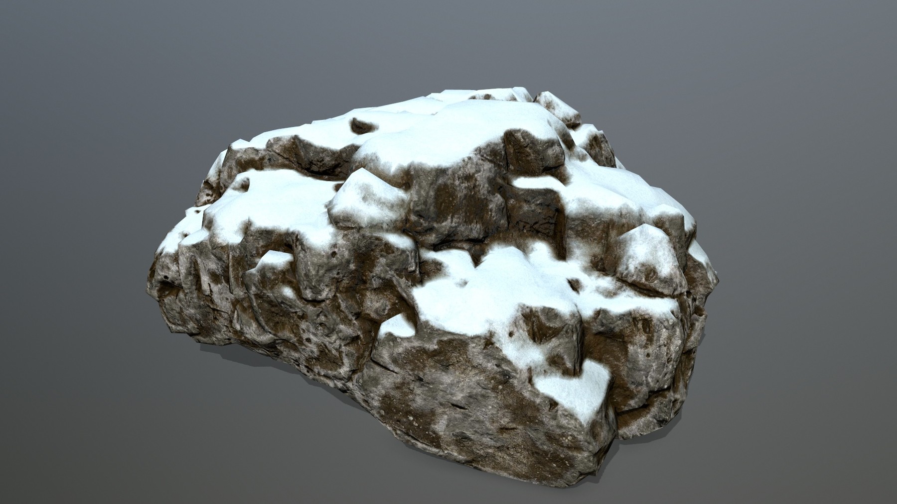 ArtStation - snow rocks | Game Assets