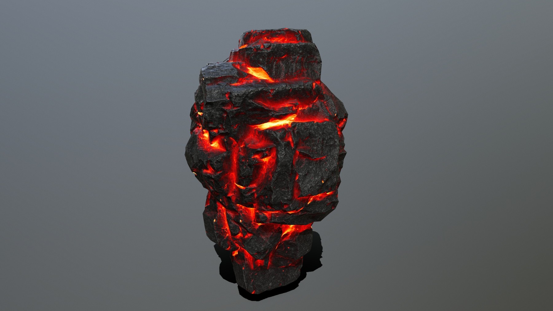 ArtStation - lava rocks | Game Assets