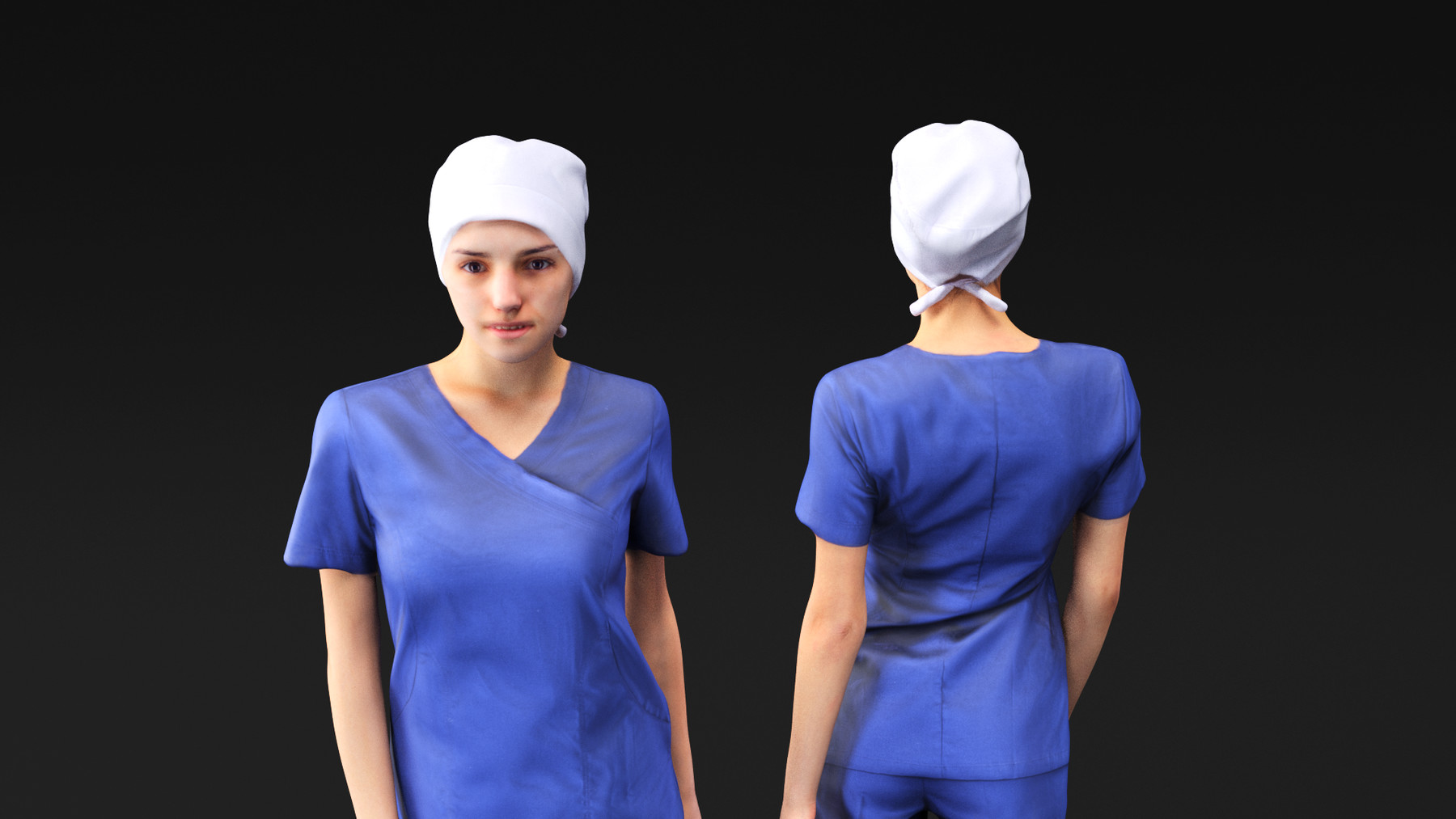 ArtStation - Medical nurse 12 | Game Assets