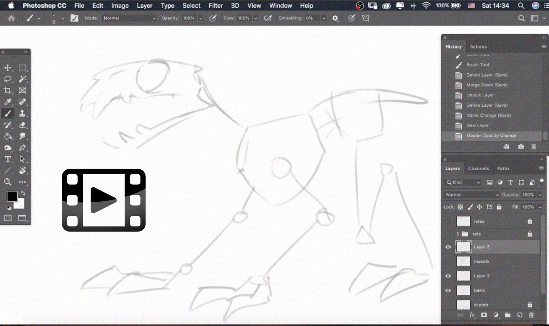 ArtStation - creature concept tutorial | Tutorials