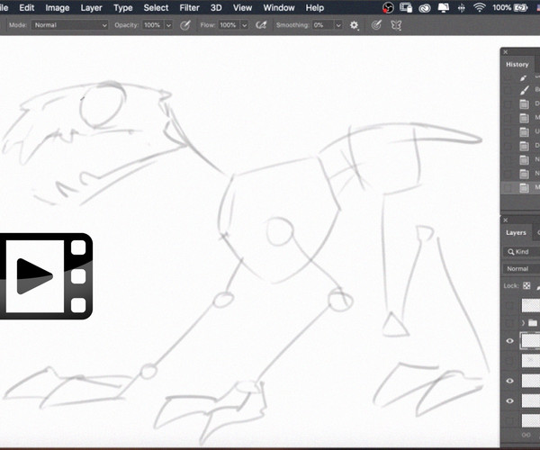 ArtStation - creature concept tutorial | Tutorials