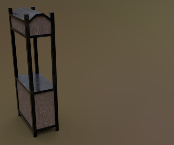 ArtStation - Trade stand 15 4in1 R - 4 PBR Texture 1 Model | Resources