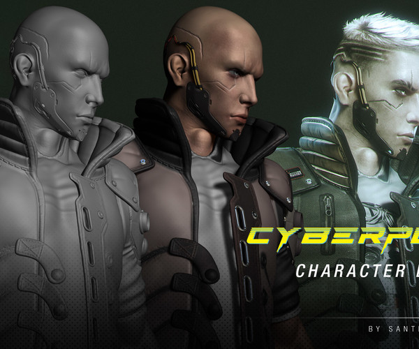 ArtStation - Cyberpunk - Character Design | Tutorials