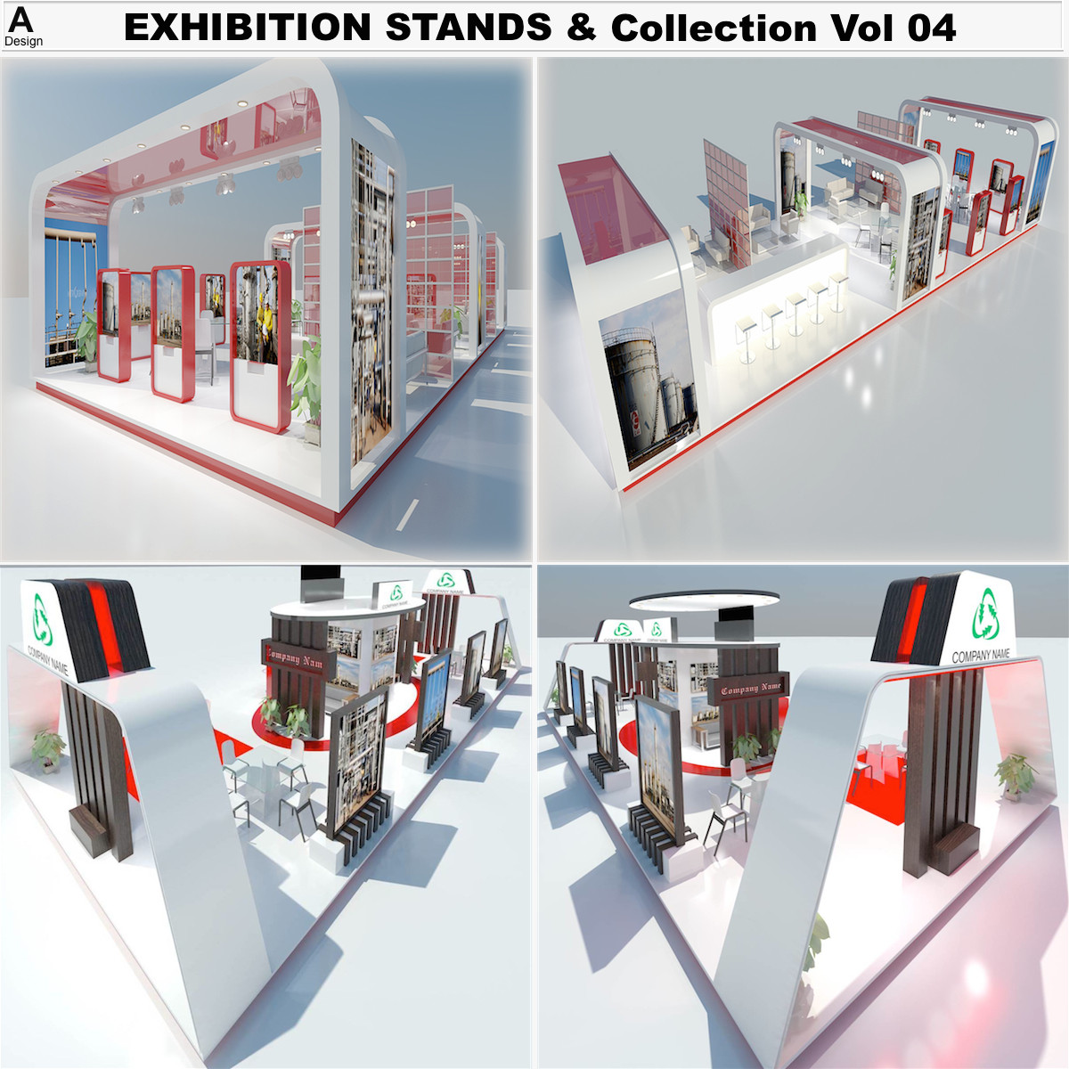 ArtStation - Exhibition Stands Collection 4 | Resources
