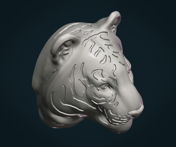ArtStation - Tiger Head | Resources