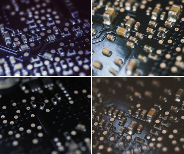 ArtStation - 50 Microchip Macro Backgrounds | Resources