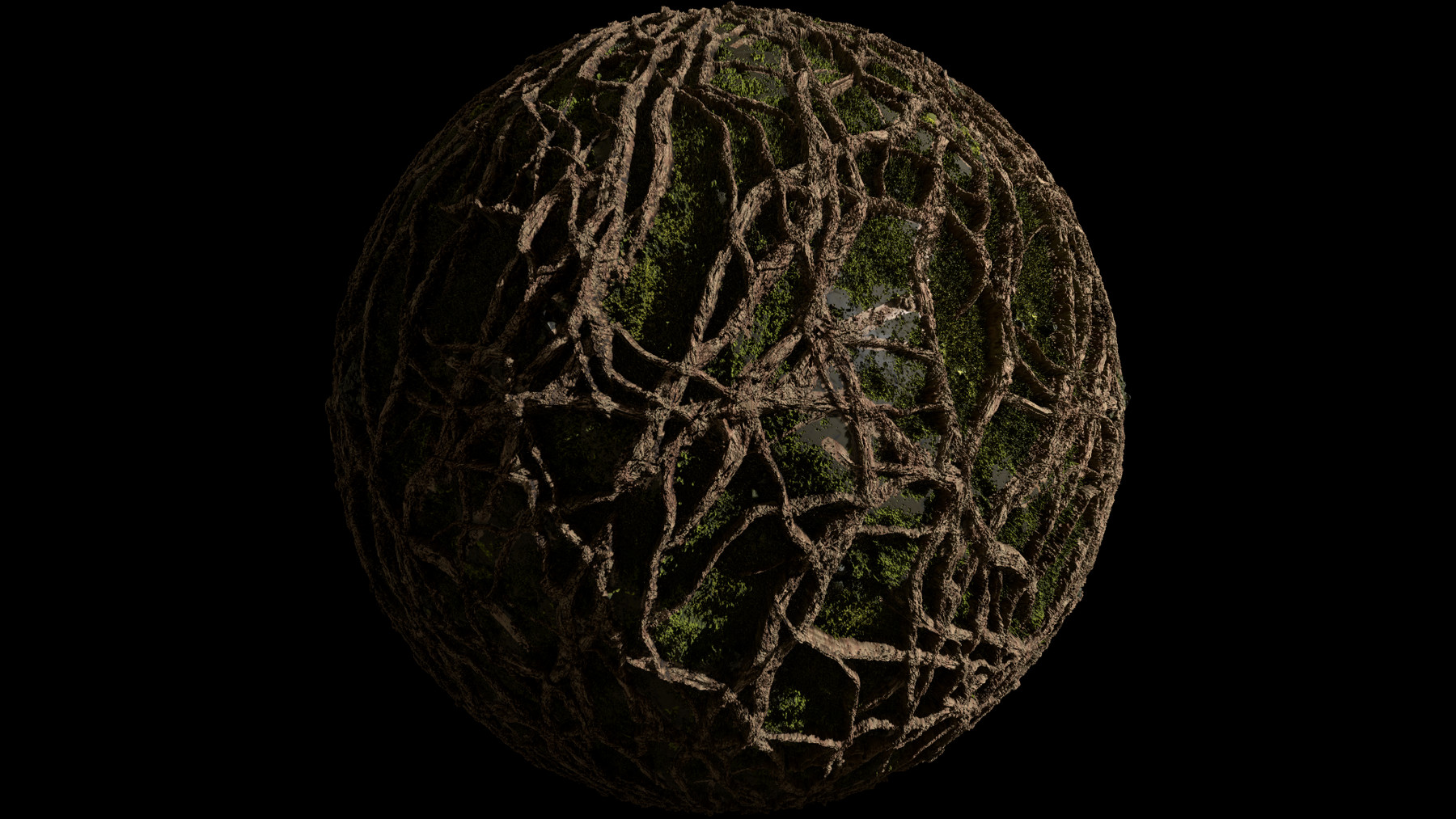 ArtStation - 105. Roots#02 | Game Assets