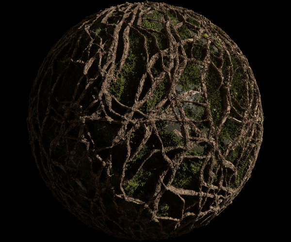 ArtStation - 105. Roots#02 | Game Assets