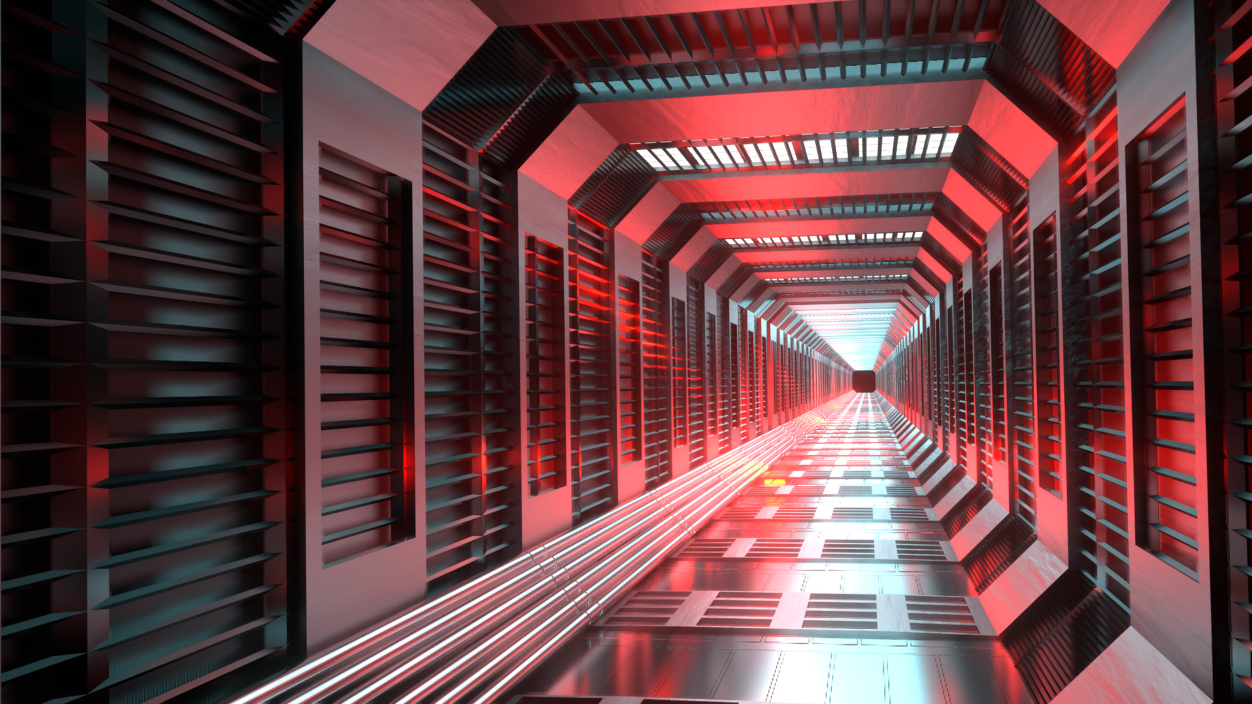 ArtStation - SCIFI TUNNEL | Resources