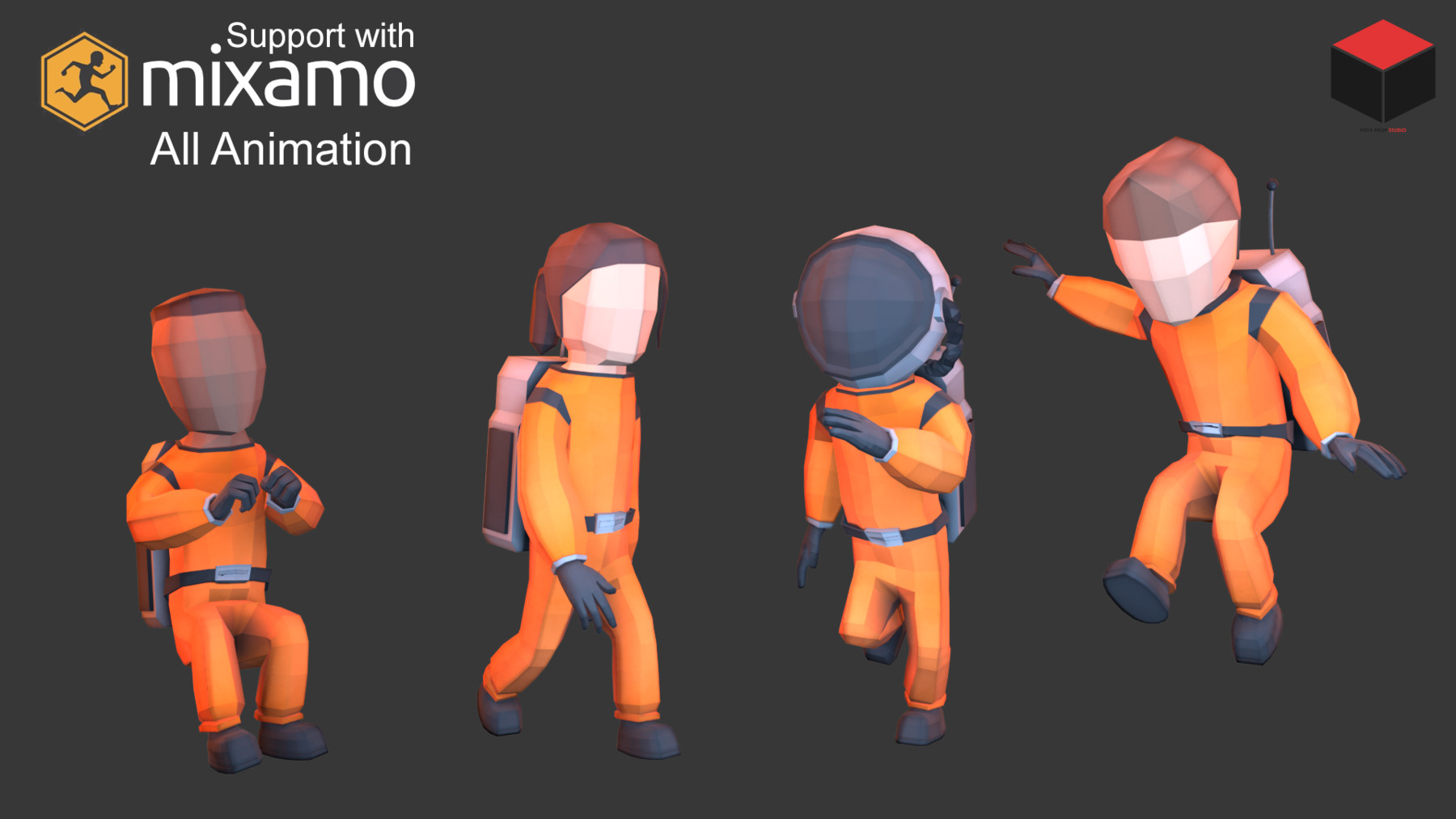 ArtStation - Astronaut Character | Game Assets