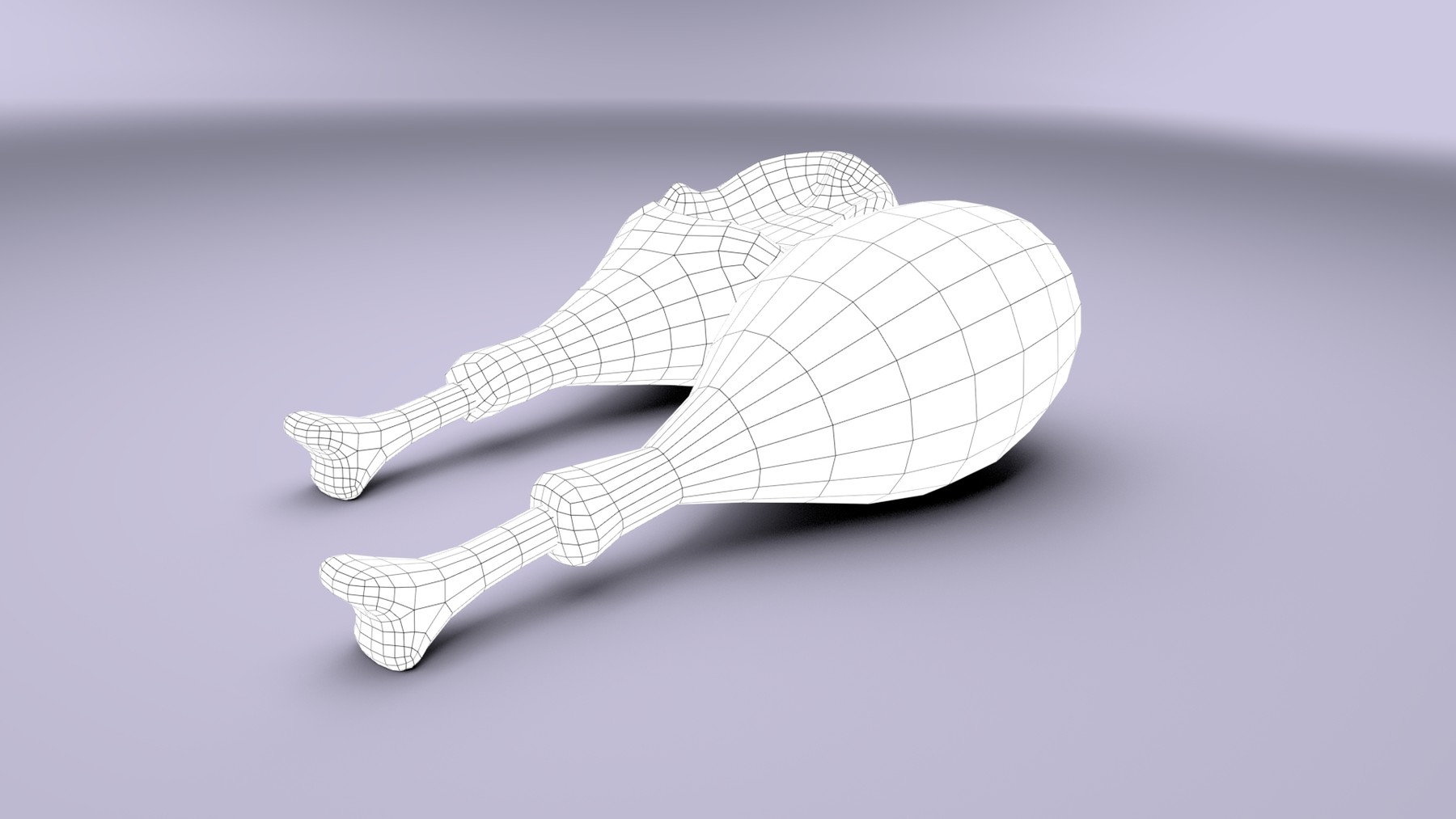 ArtStation - Cartoon Chicken Leg | Resources