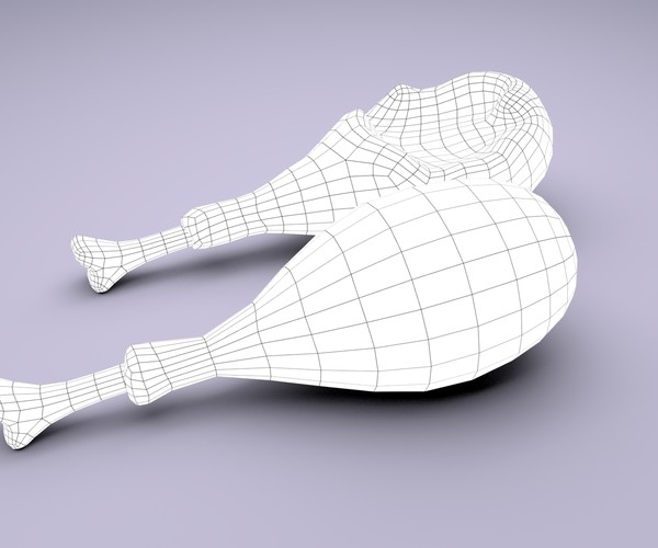 ArtStation - Cartoon Chicken Leg | Resources