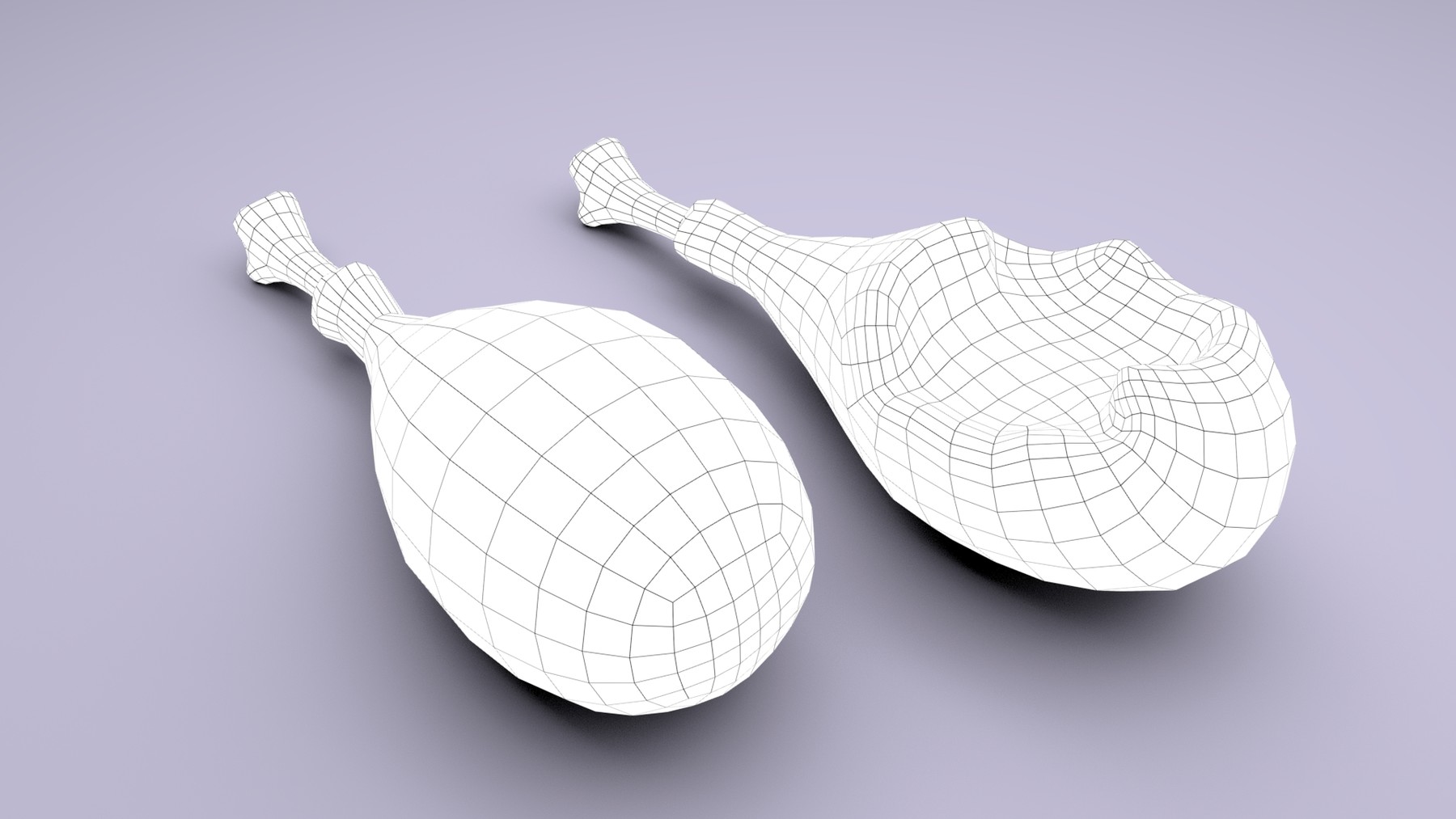 ArtStation - Cartoon Chicken Leg | Resources