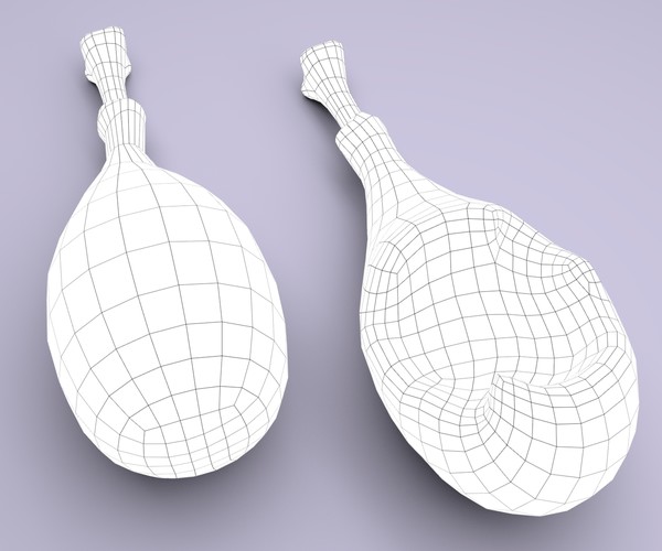 ArtStation - Cartoon Chicken Leg | Resources