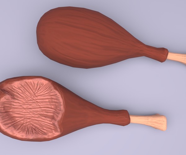 ArtStation - Cartoon Chicken Leg | Resources