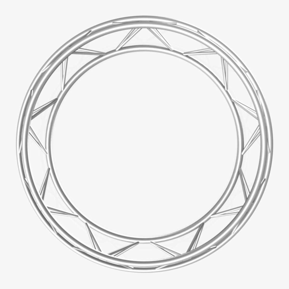ArtStation - Circle Triangular Truss - Full diameter 200cm | Resources