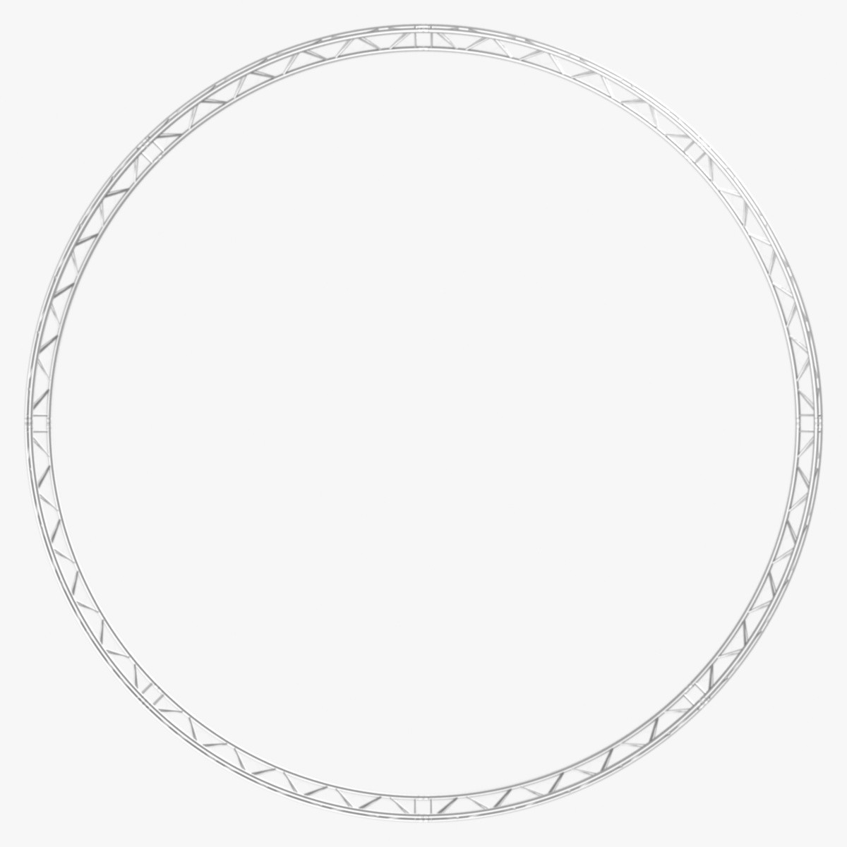 ArtStation - Circle Triangular Truss - Full diameter 800cm | Resources