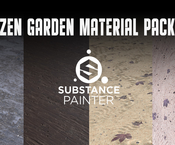 ArtStation - Zen Garden Material Pack | Resources