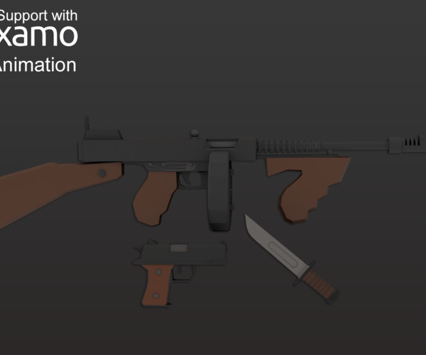 ArtStation - WW2 Us Commander | Game Assets