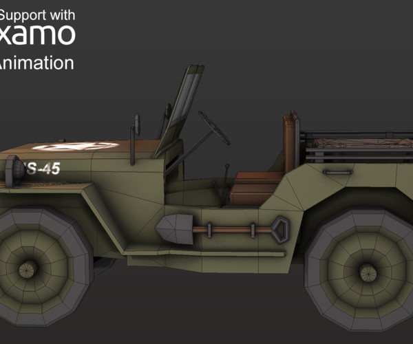 ArtStation - WW2 Us Commander | Game Assets