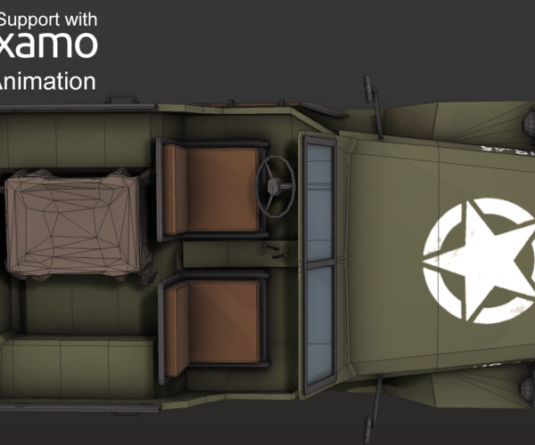 ArtStation - WW2 Us Commander | Game Assets