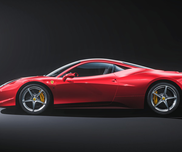 ArtStation - Ferrari 458 Italia Studio Setup | Resources