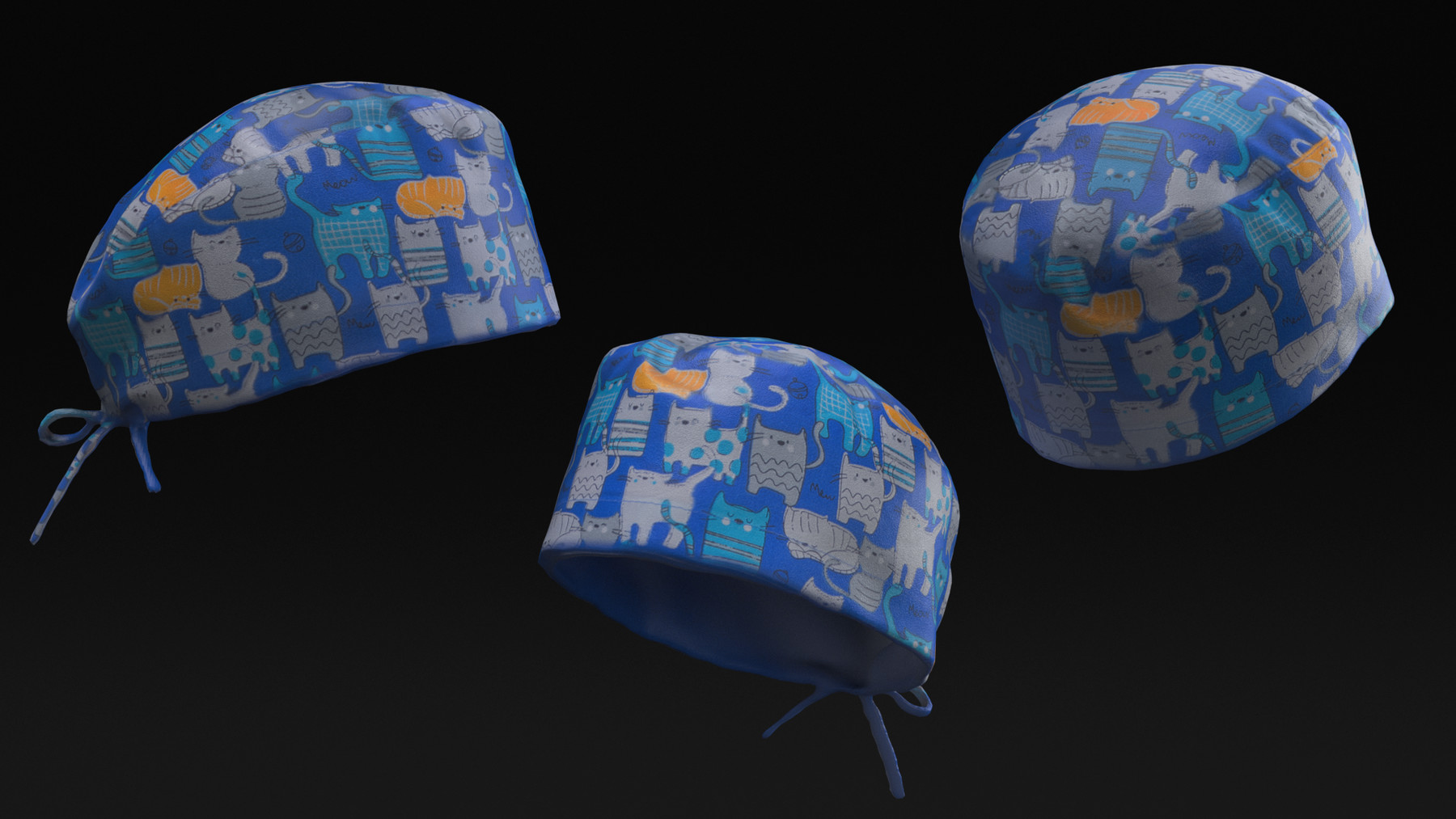 ArtStation - Surgical hat 01 | Game Assets