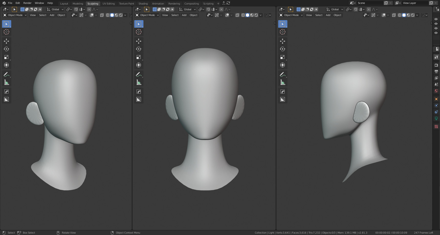 ArtStation - Base Stylized Head | Resources