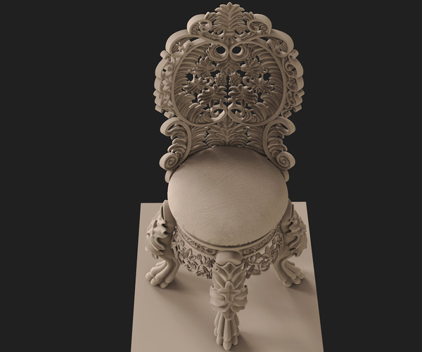 ArtStation - Carving Chair | Tutorials