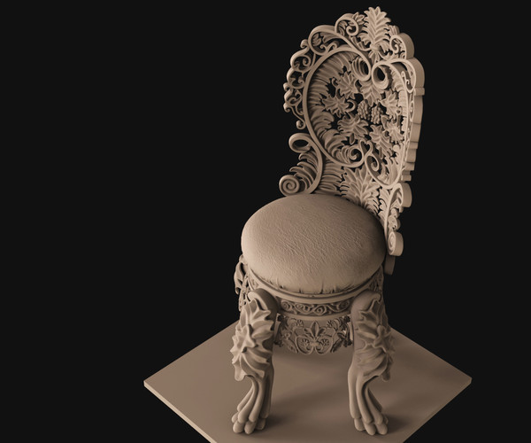 ArtStation - Carving Chair | Tutorials