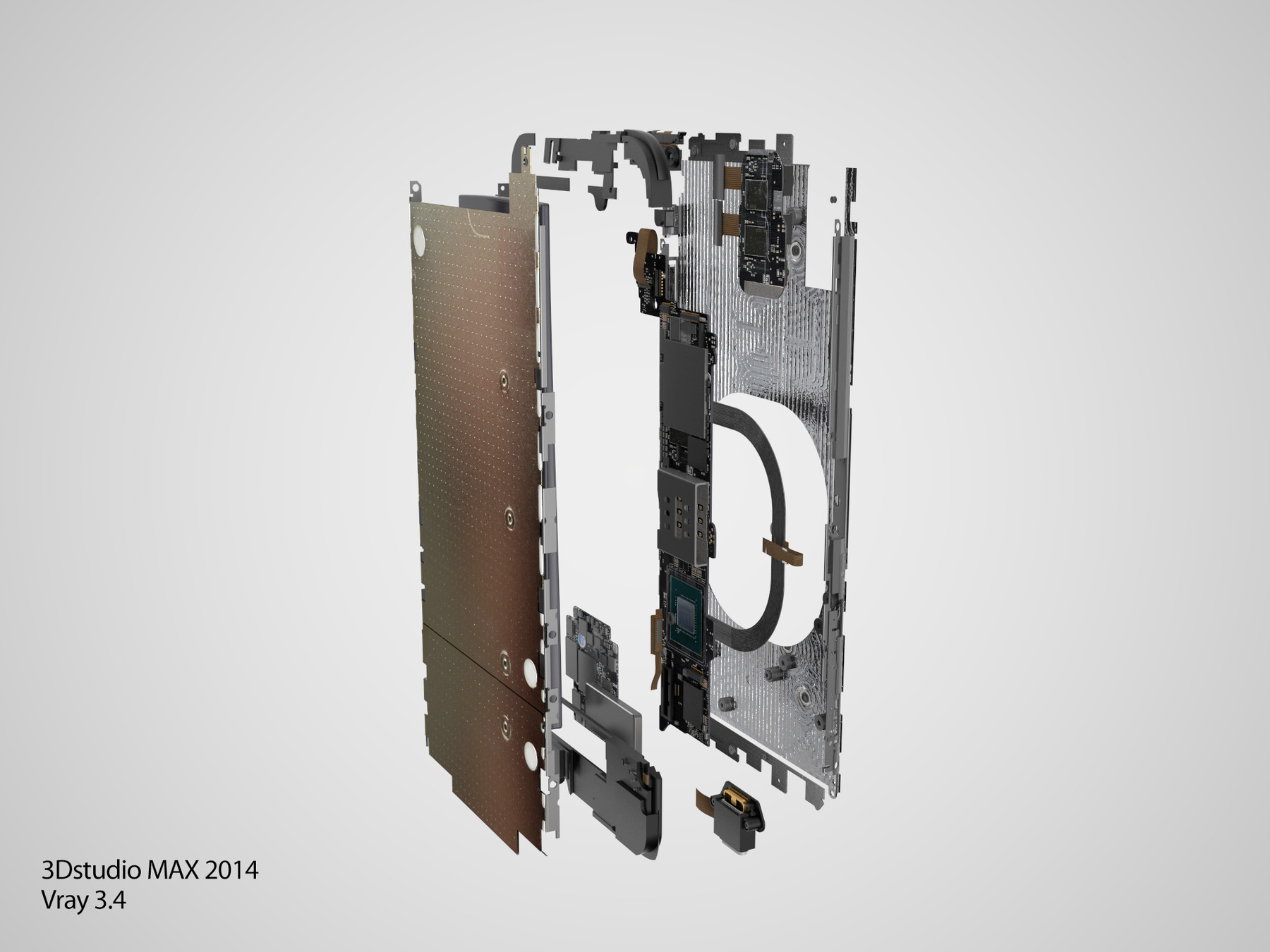 ArtStation - Generic Smartphone 3D components set | Resources