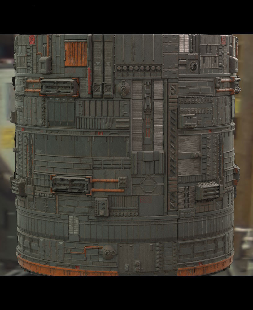 ArtStation - Sci fi wall panel texture set 1 | Resources