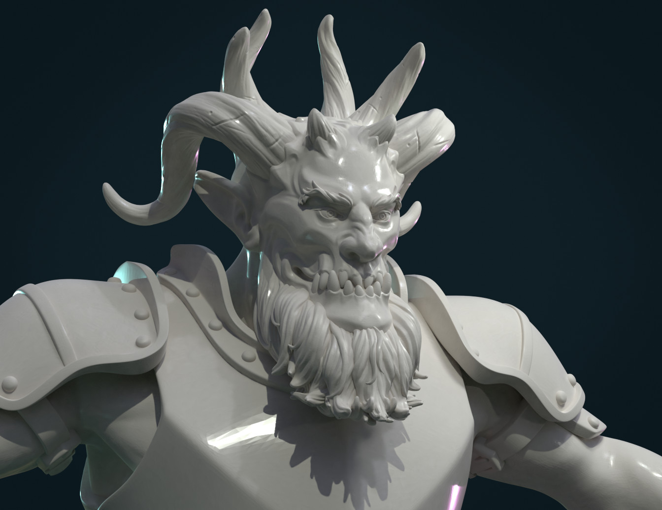 ArtStation - Demon figure II | Resources