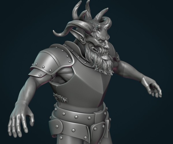 ArtStation - Demon figure II | Resources