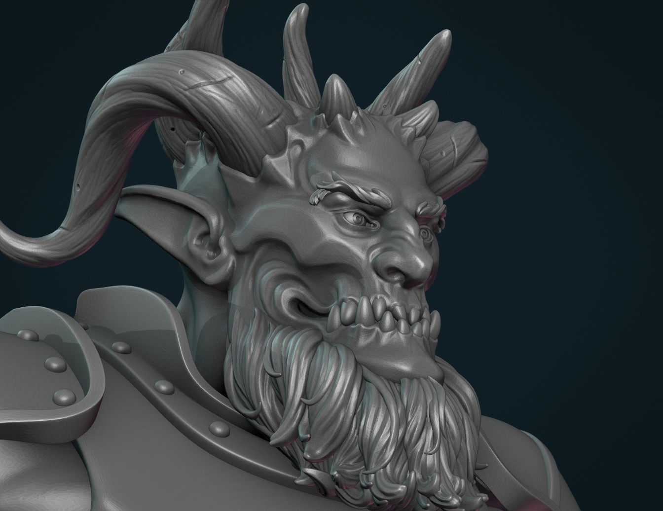 ArtStation - Demon figure II | Resources