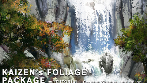 ArtStation - Kaizen's Painterly Brush Pack Procreate/PS | Brushes