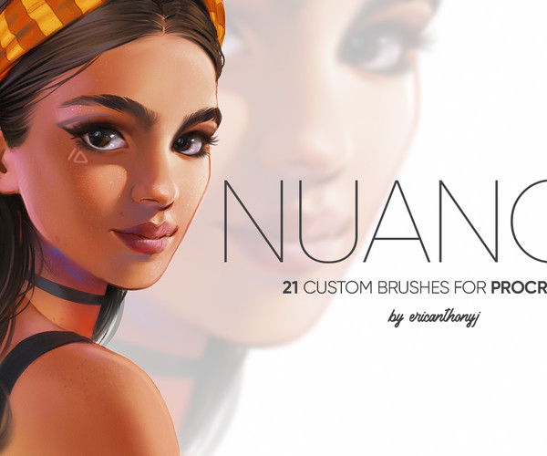 ArtStation - NUANCE - 21 Procreate Painting Brushes | Brushes