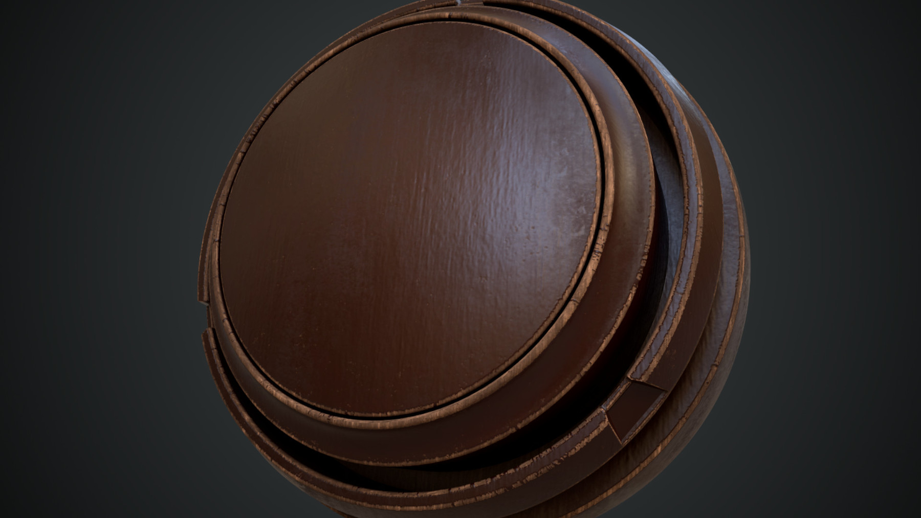 ArtStation - Old Brown Painted Wood - Smart Material | Game Assets
