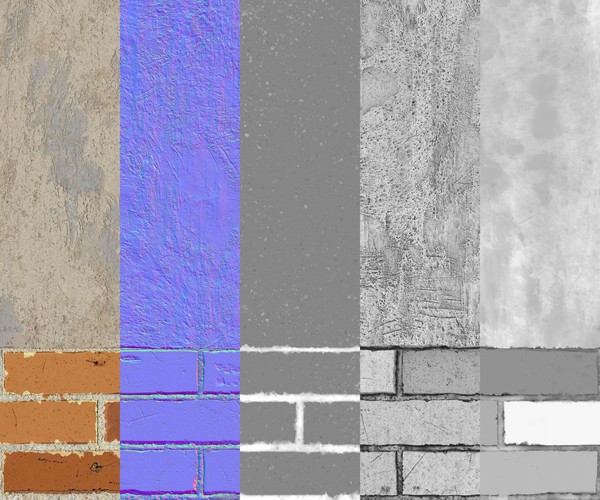 ArtStation - 115. Wall#11 | Game Assets