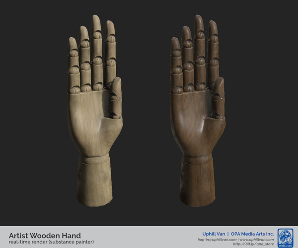 ArtStation - Artist Wooden Hand | Resources
