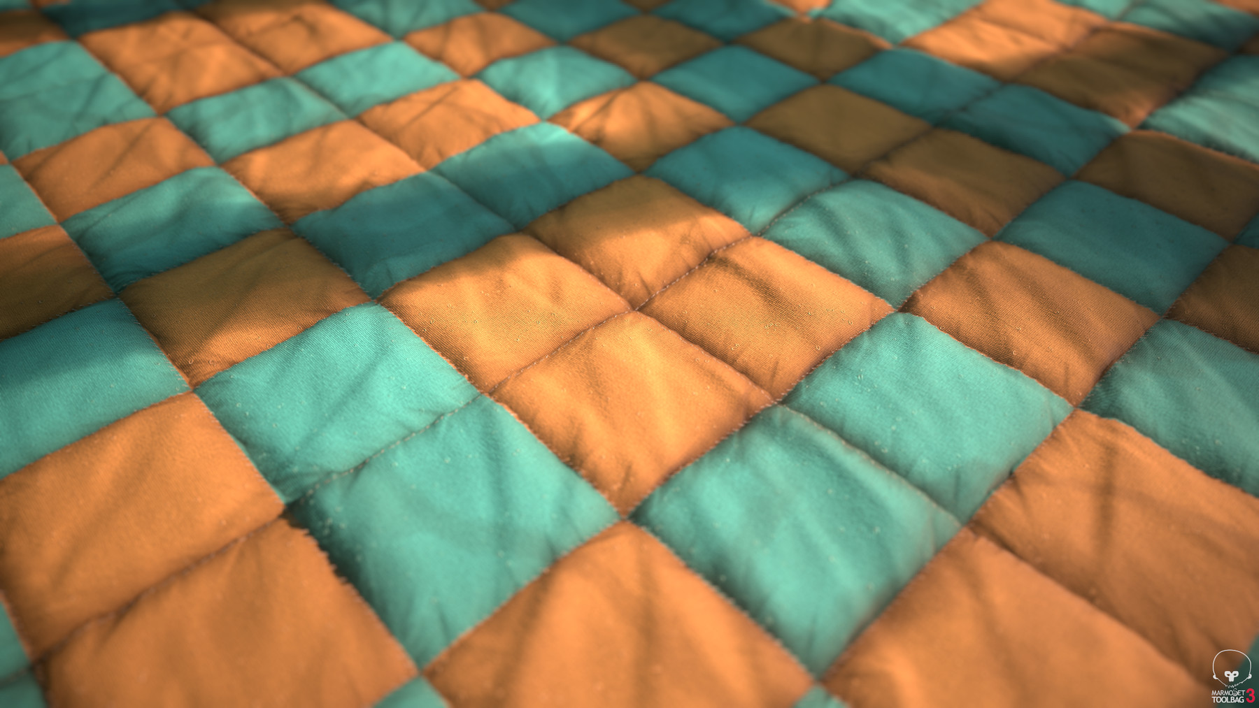 ArtStation - Quilt Material - Substance Designer - 100% Procedural ...