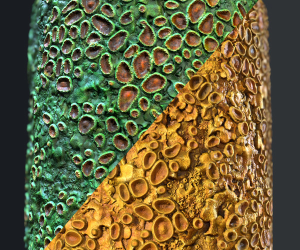 ArtStation - Lichen Material | Resources