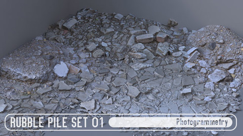 ArtStation - Rubble Pile Set 1 | Resources
