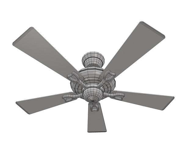 ArtStation - Game-Ready Ceiling Fan with 4K-PBR Texture Set | Game Assets
