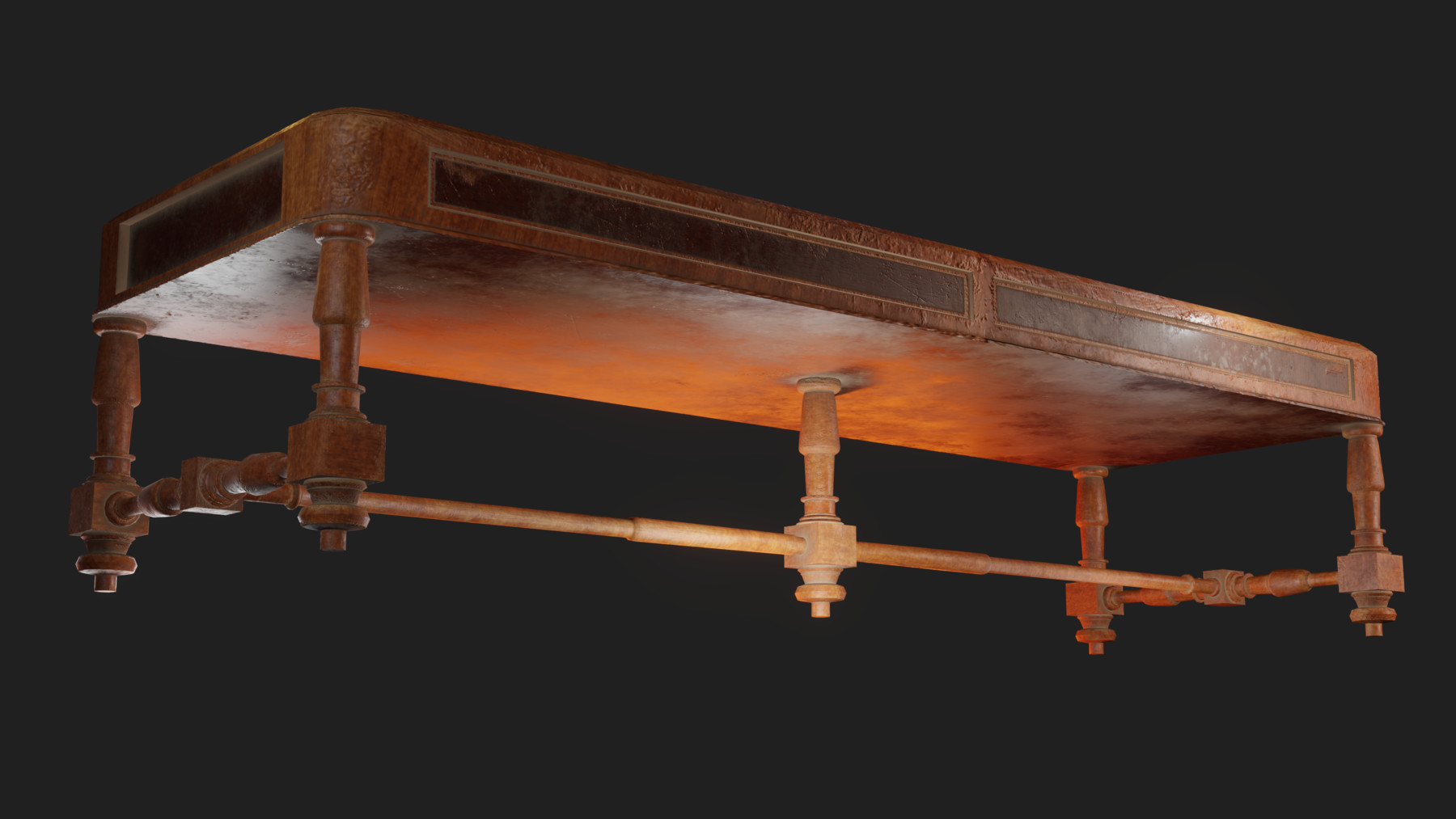 ArtStation - Old table 3D Model | Game Assets
