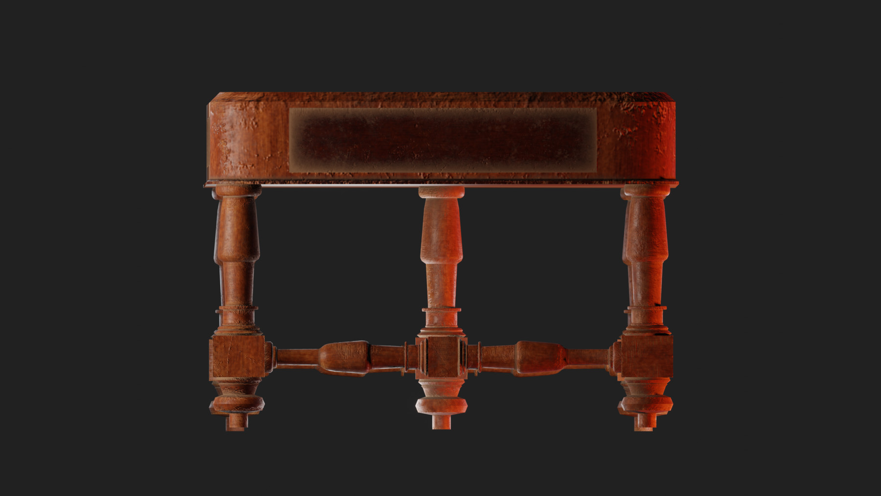 ArtStation - Old table 3D Model | Game Assets